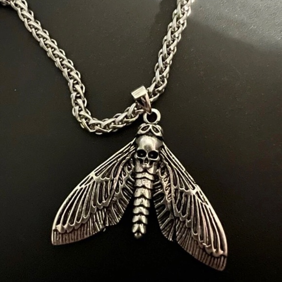 Accessories | Hannibal Death Moth Dark Butterfly Skeleton Skull Mothra ...